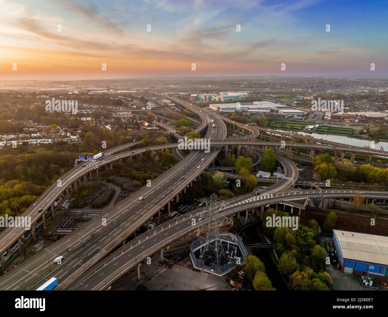 Spaghetti junction birmingham hi-res stock photography and images - Alamy