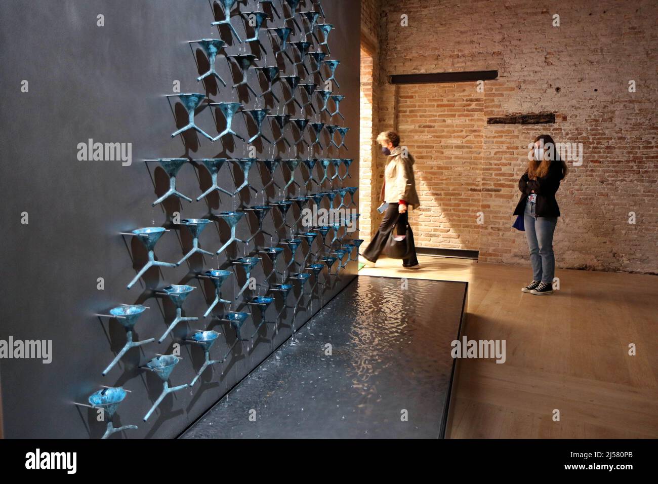 Italy, Venice, April 19, 2022 : 59th Venice Art Biennale in Venice ...