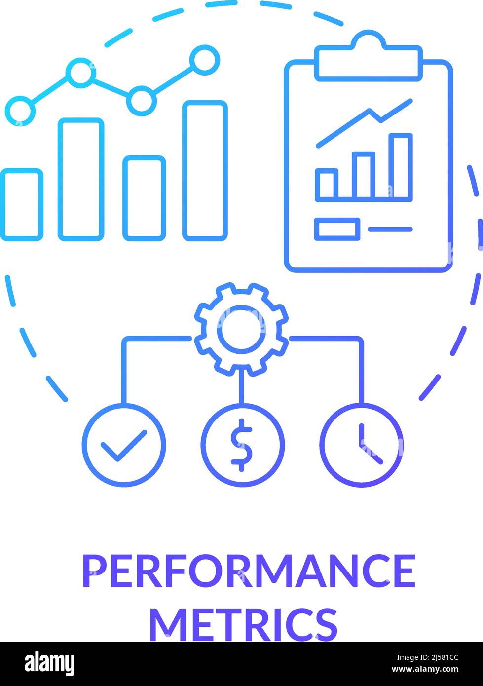 Performance metrics blue gradient concept icon Stock Vector Image & Art ... Performance metrics blue gradient concept icon Stock Vector Image & Art ...
