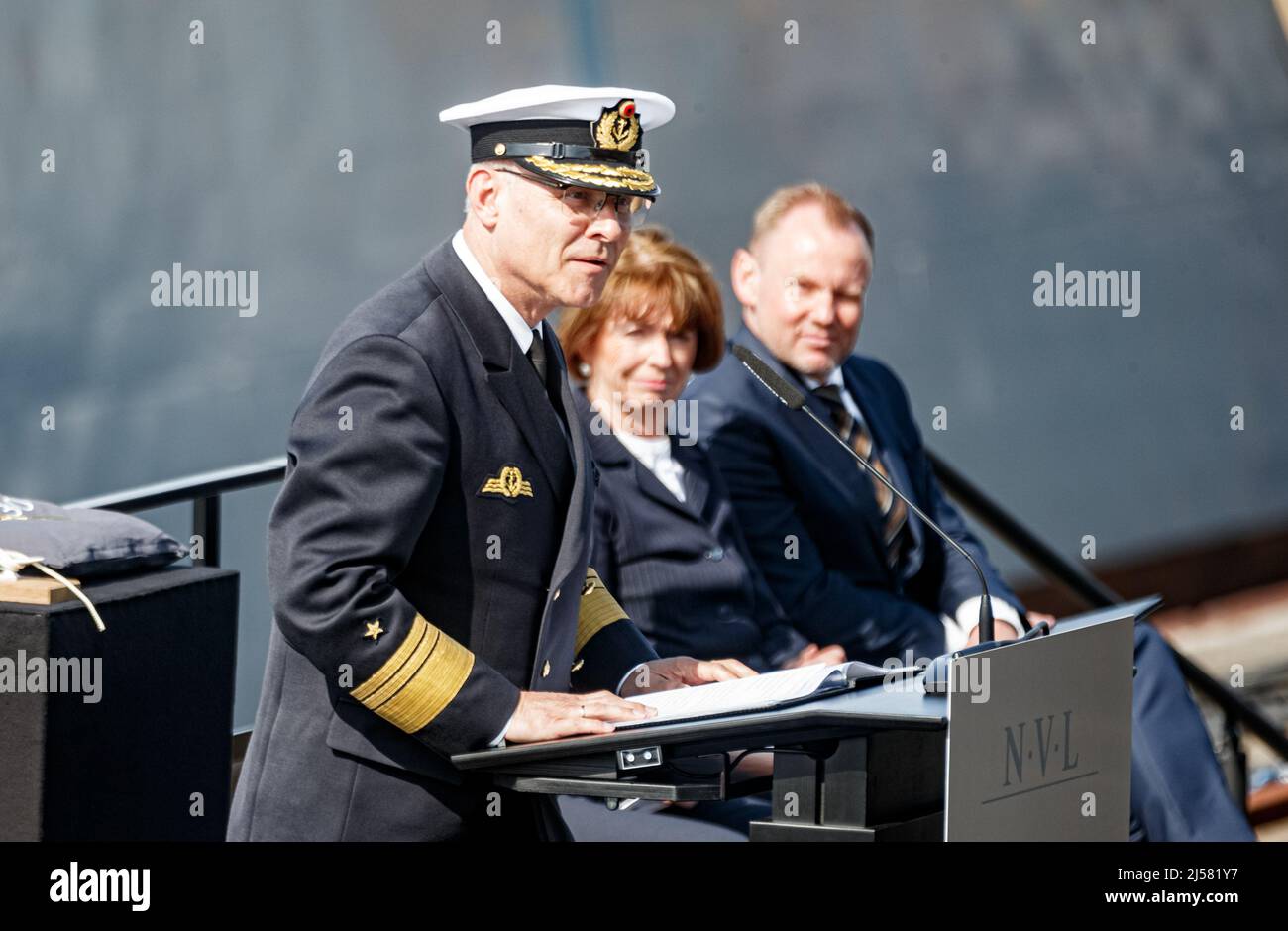 Hamburg, Germany. 21st Apr, 2022. Vice Admiral Jan Christian Kaack ...