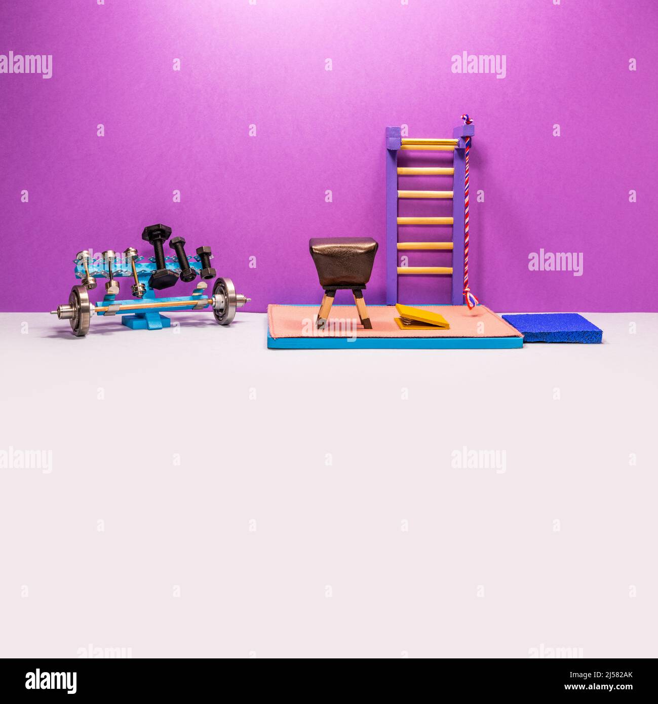 Horizontal exercise ladder hi-res stock photography and images - Alamy