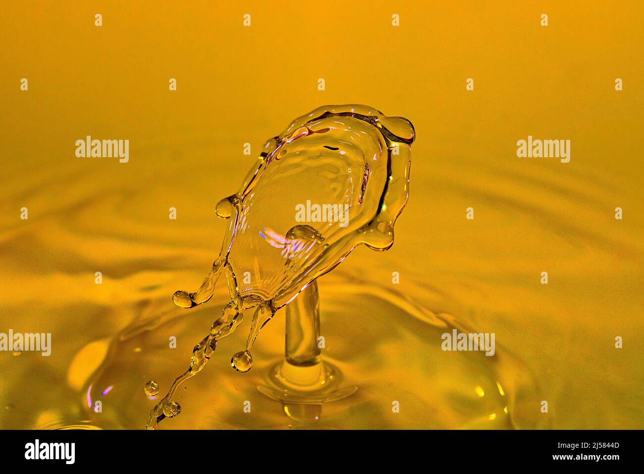 Drop photography water feature with umbrella, highspeed photography ...