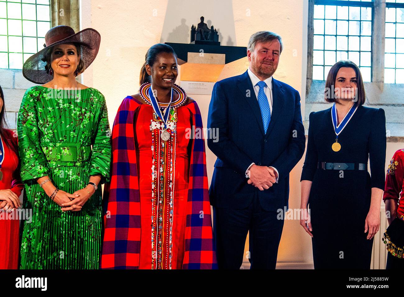 Middelburg, Netherlands, 21/04/2022, King Willem-Alexander, Queen ...