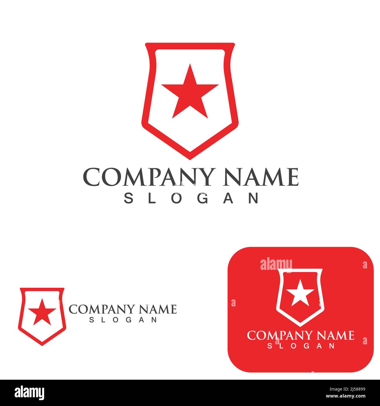 Shield Armor Security Logo And Symbol Stock Vector Image & Art - Alamy