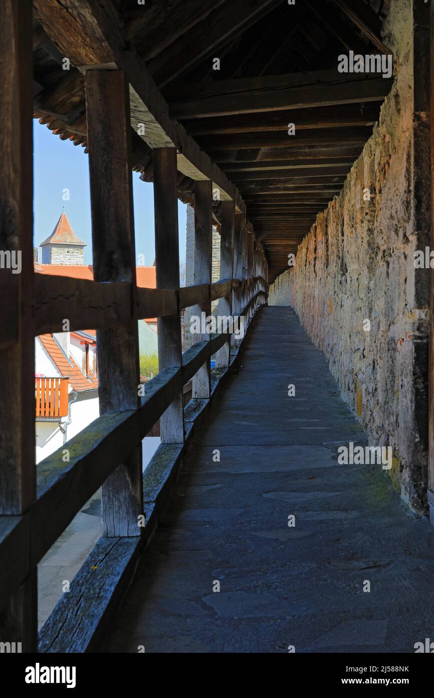 Roedertor, city wall, defensive wall, historic houses, historic town ...