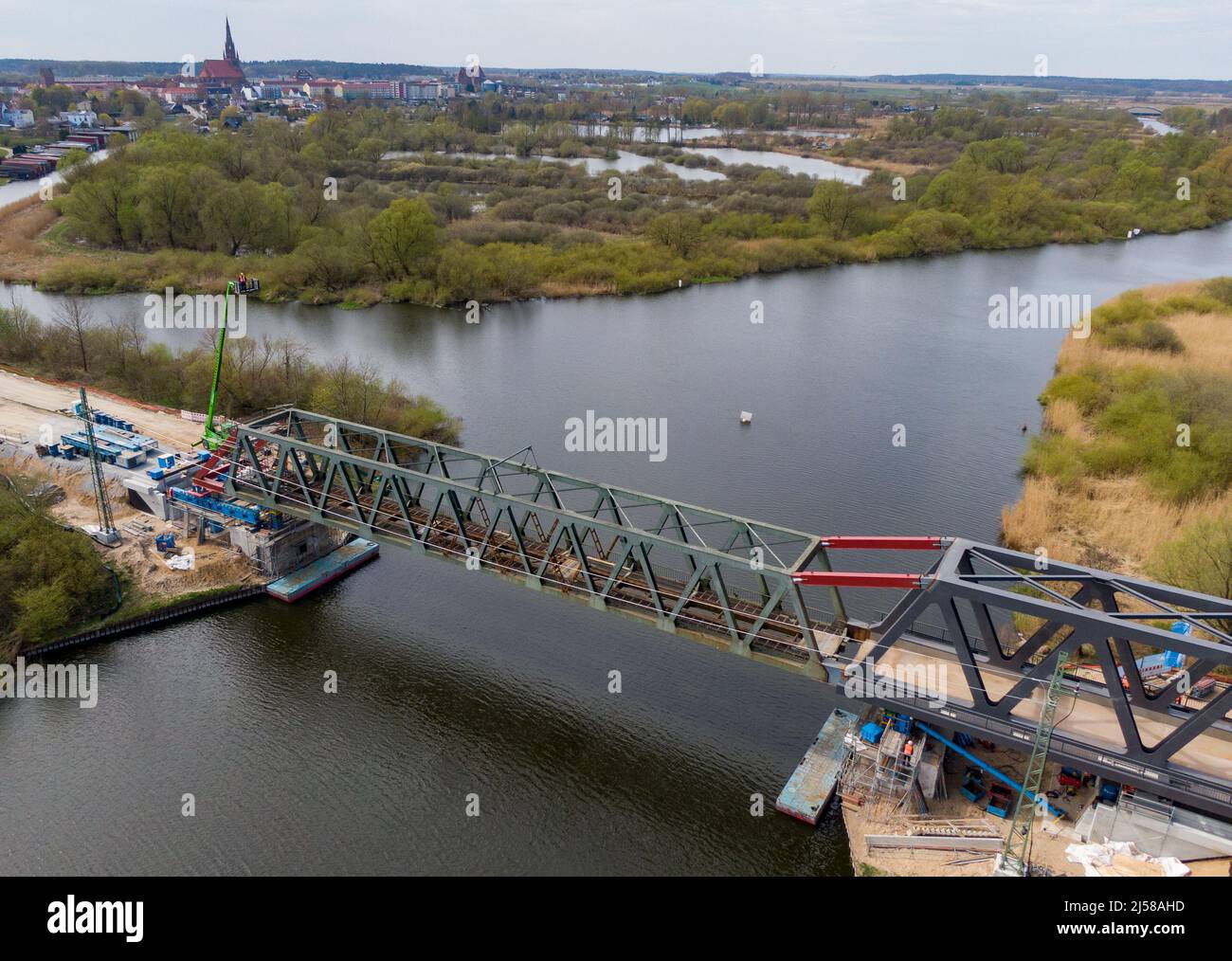 Two old bridge sections hi-res stock photography and images - Alamy