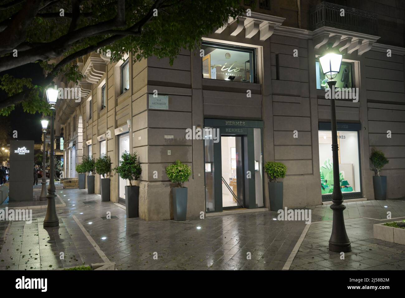 Via liberta palermo hi-res stock photography and images - Alamy