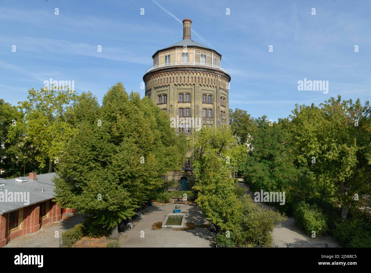 Water Tower, Wasserturmplatz, Knaackstrasse, Prenzlauer Berg, Pankow ...