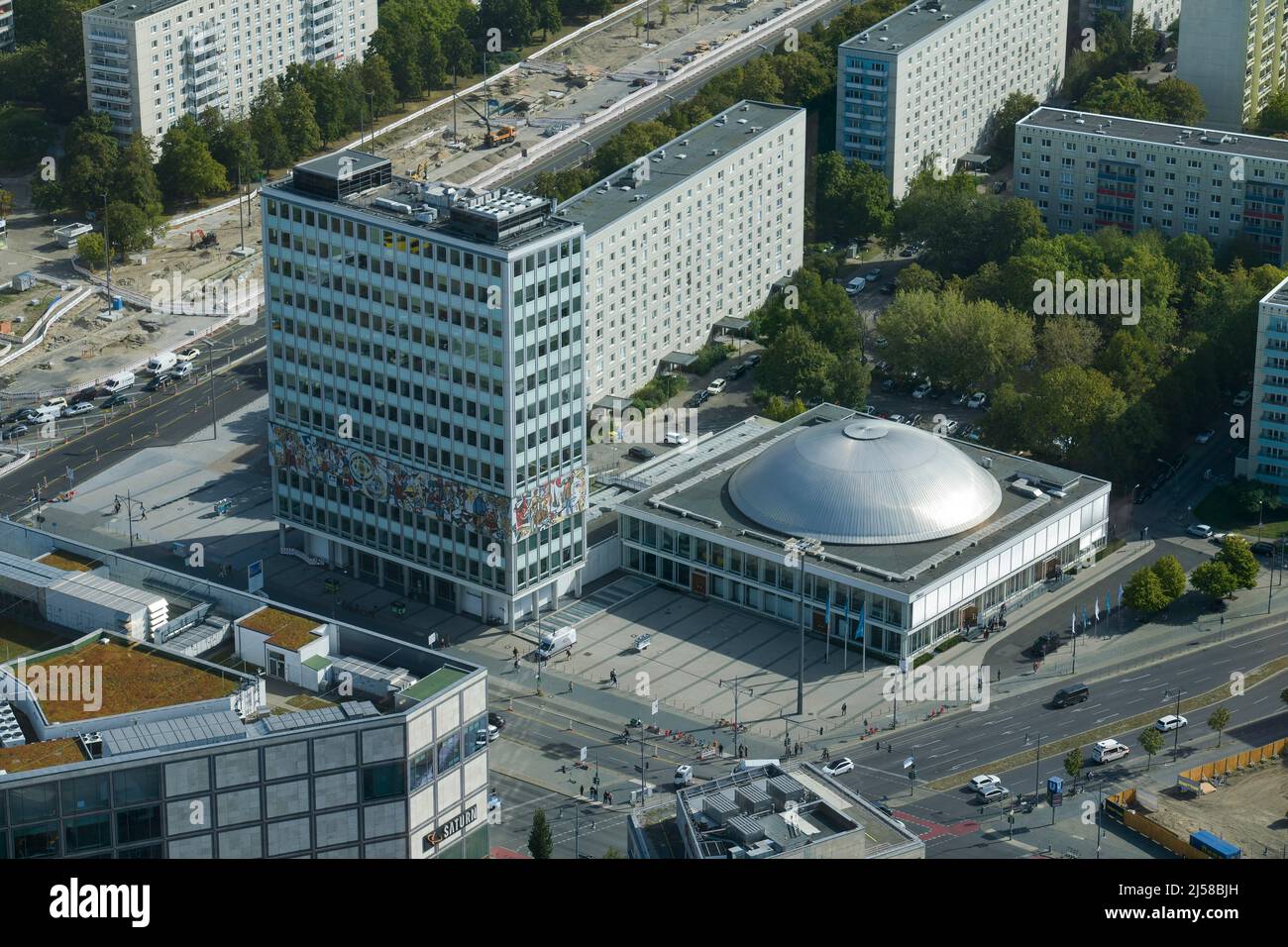 Alexanderplatz berlin aerial view hi-res stock photography and images ...