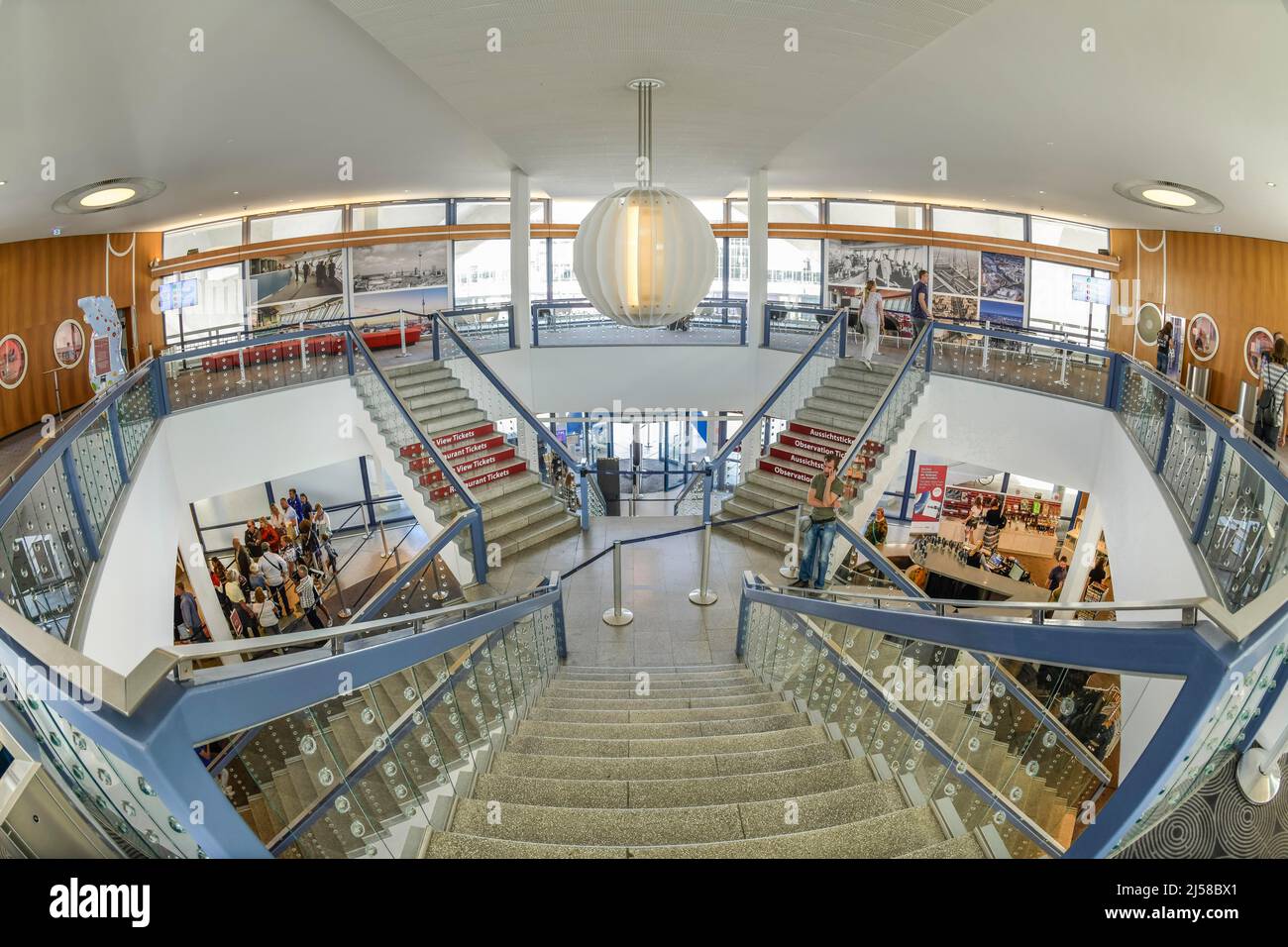 Berlin tv tower interior hi-res stock photography and images - Alamy