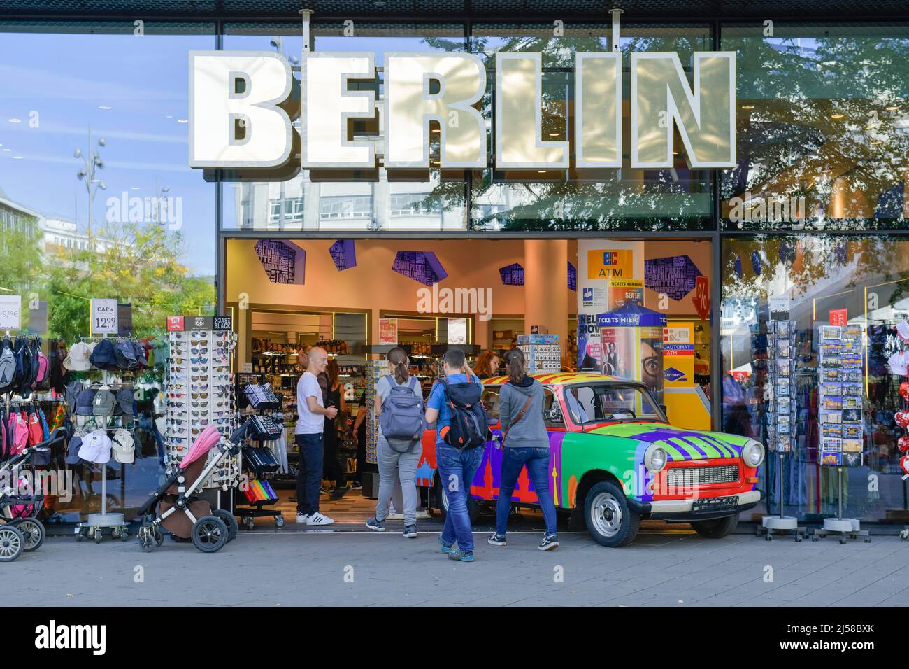 Souvenir Shop, Alexanderplatz, Mitte, Berlin, Germany Stock Photo - Alamy