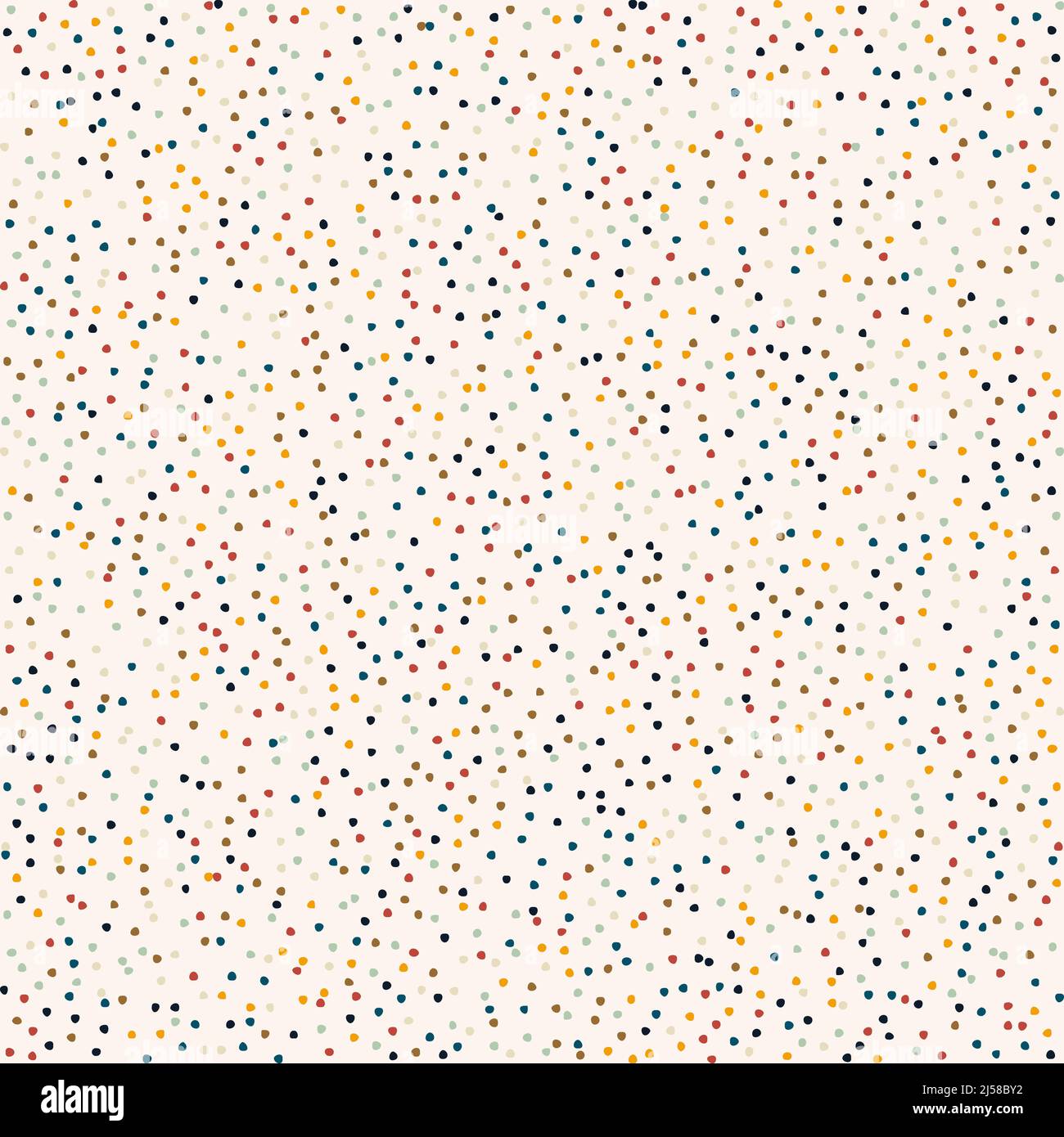 Polka Dot minimal vector pattern artwork made with abstract geometry ...