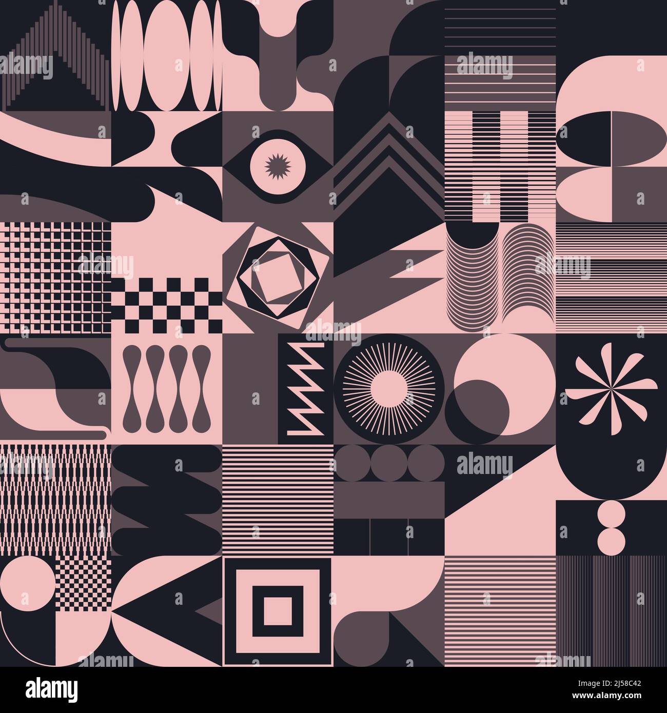 Abstract Geometric Graphic Design