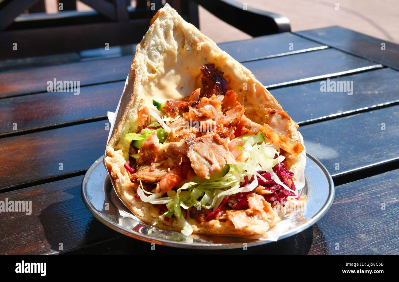 German doner kebab hi-res stock photography and images - Alamy