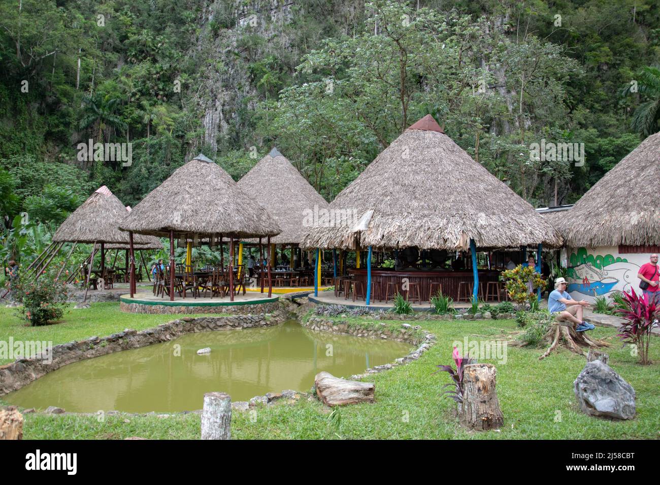 Cuevas de los Cimarrons Restaurant in Palenque de los Cimarrones ...