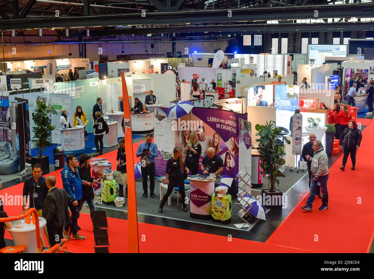 Job Fair, Arena, Eichenstrasse, Treptow, Treptow-Koepenick, Berlin ...