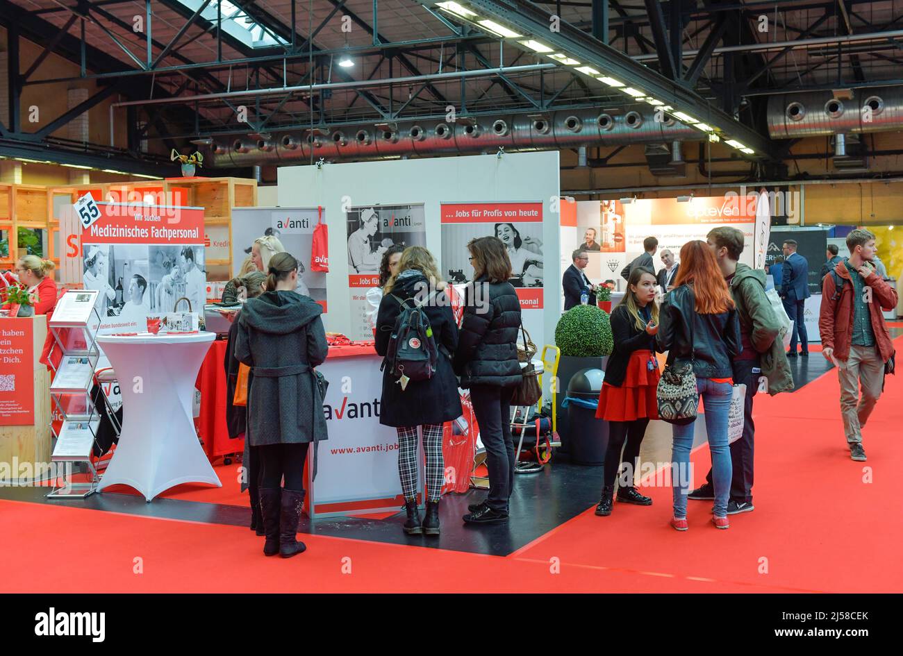 Job Fair, Arena, Eichenstrasse, Treptow, Treptow-Koepenick, Berlin ...