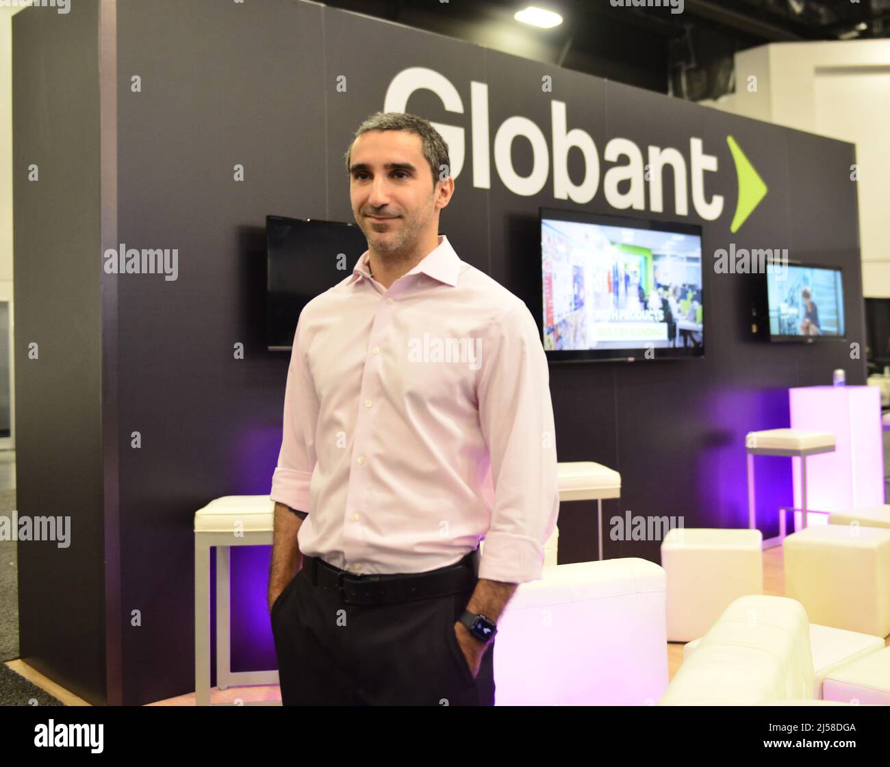Martin Nanni attends eMerge Americas 2022 at the Miami Beach Convention ...