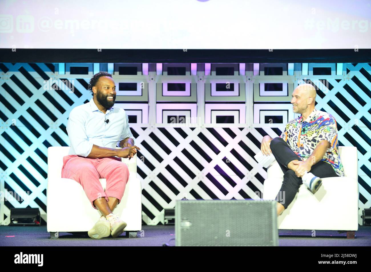 Baron Davis, Two-Time NBA All-Star and Chris Adamo, Co-founder of ...