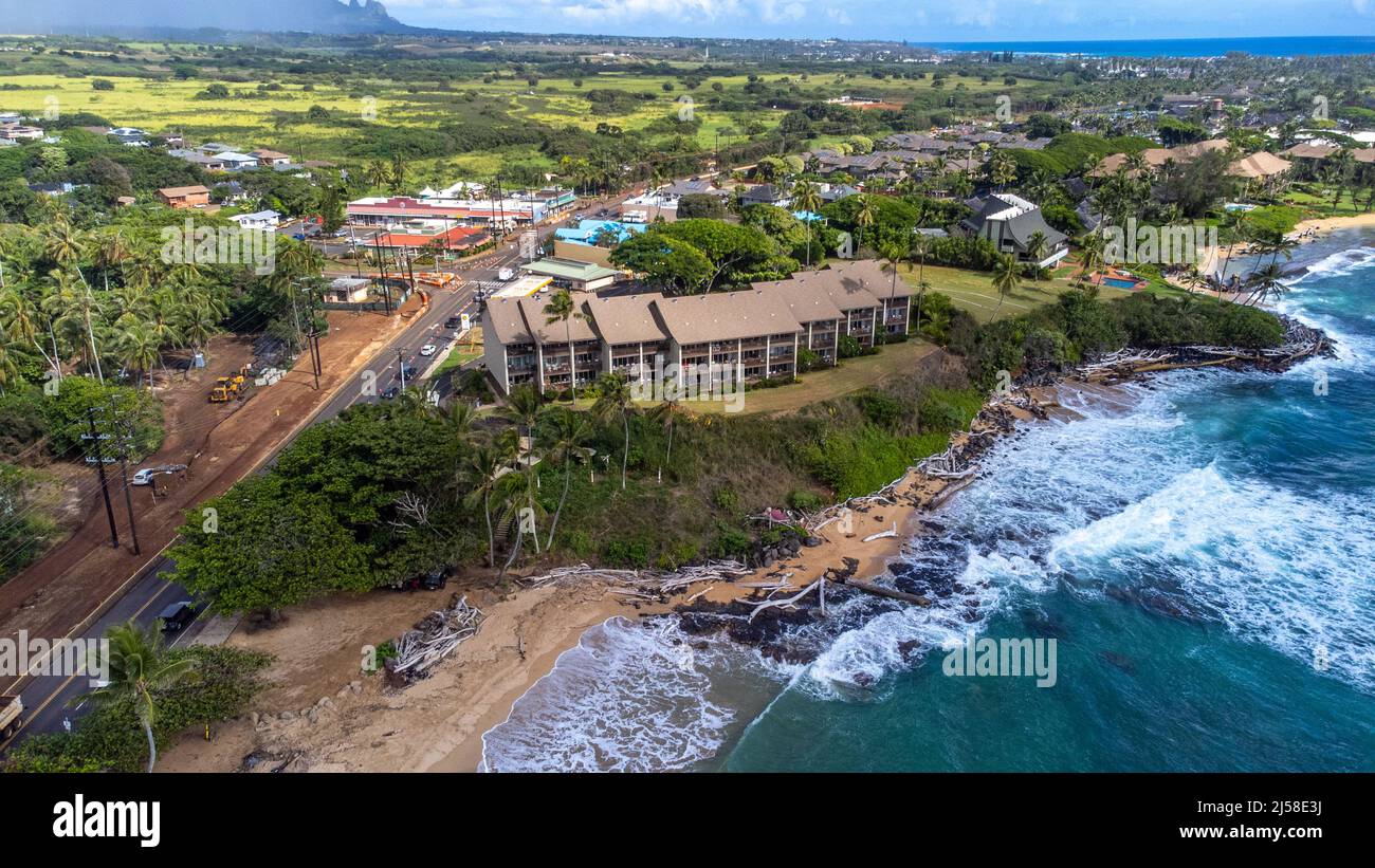 Aerial view of hawaii hi-res stock photography and images - Alamy
