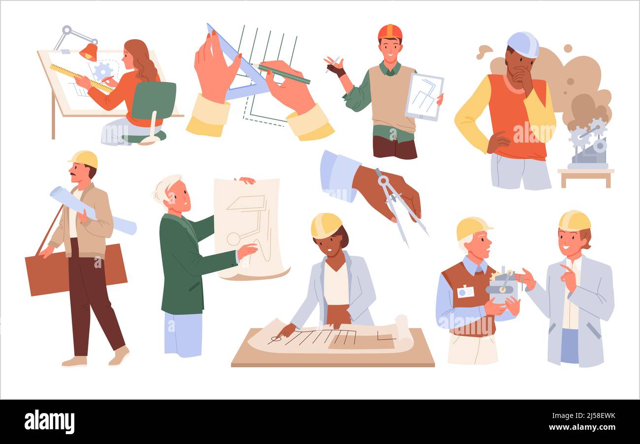 Civil engineer and african Stock Vector Images - Alamy