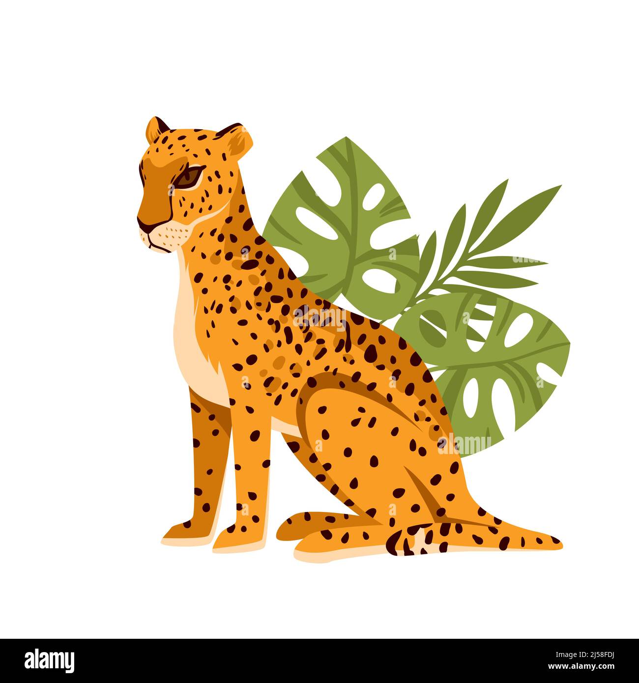 Cartoon gepard hi-res stock photography and images - Alamy