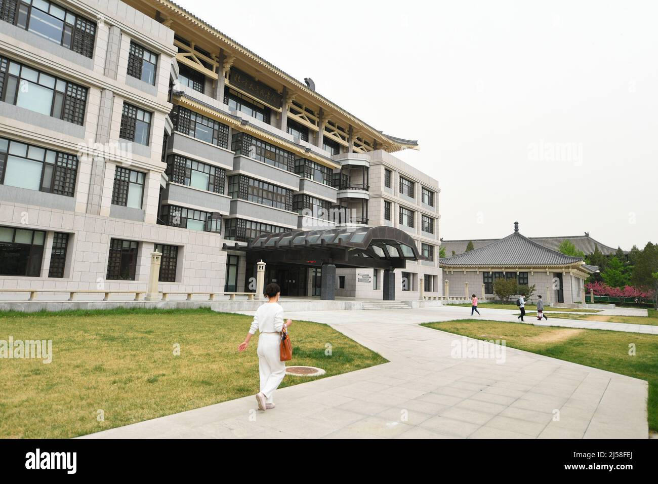 Beijing, China. 21st Apr, 2022. Photo taken on April 21, 2022 shows the ...