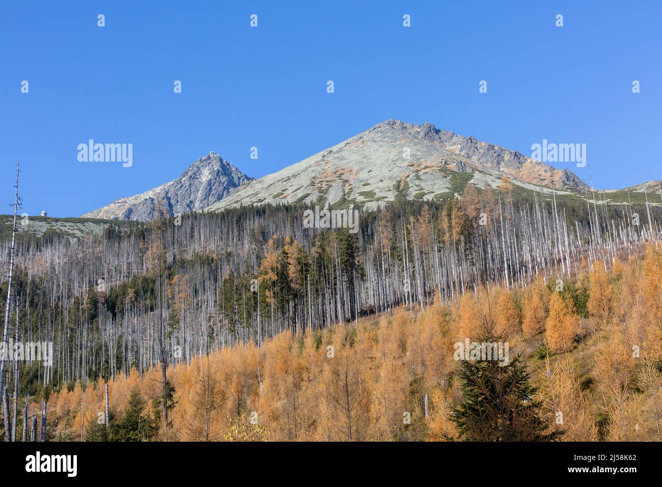 Mountain landscape Vysoké Tatry, High Tatra Mountains - the mountain ...