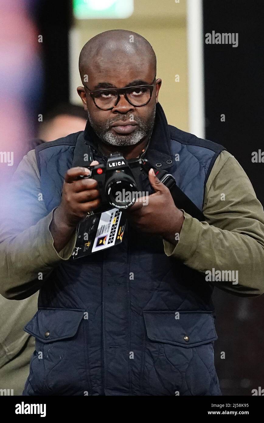 Photographer Misan Harriman during the Powerlifting event at the ...