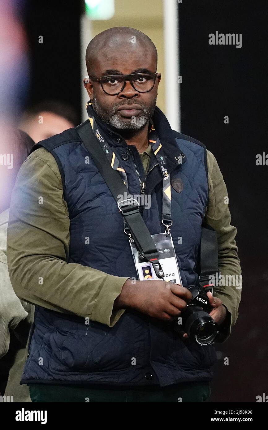 Photographer Misan Harriman during the Powerlifting event at the ...