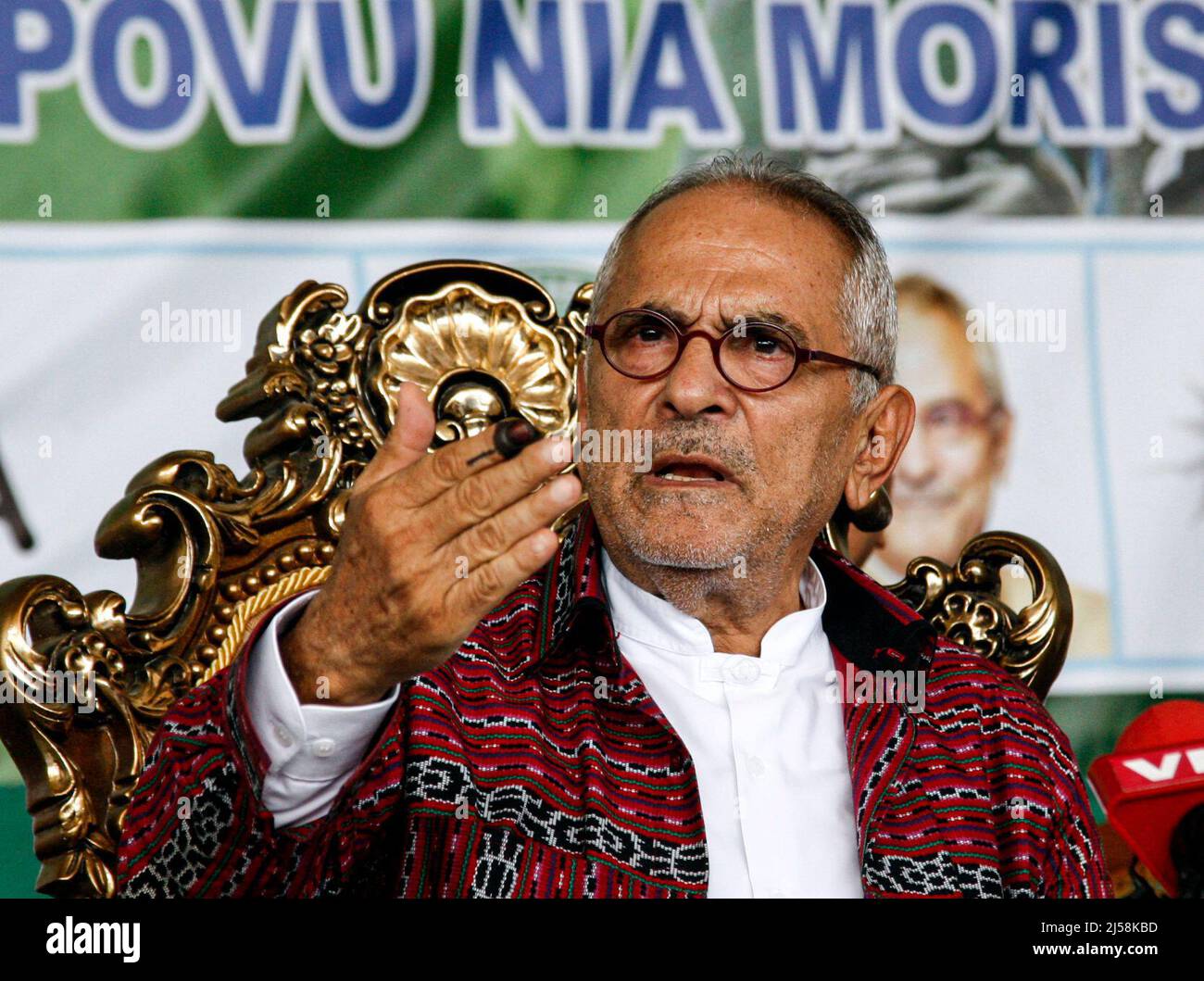 Dili, Timor Leste. 21st Apr, 2022. Timor Leste presidential candidate ...