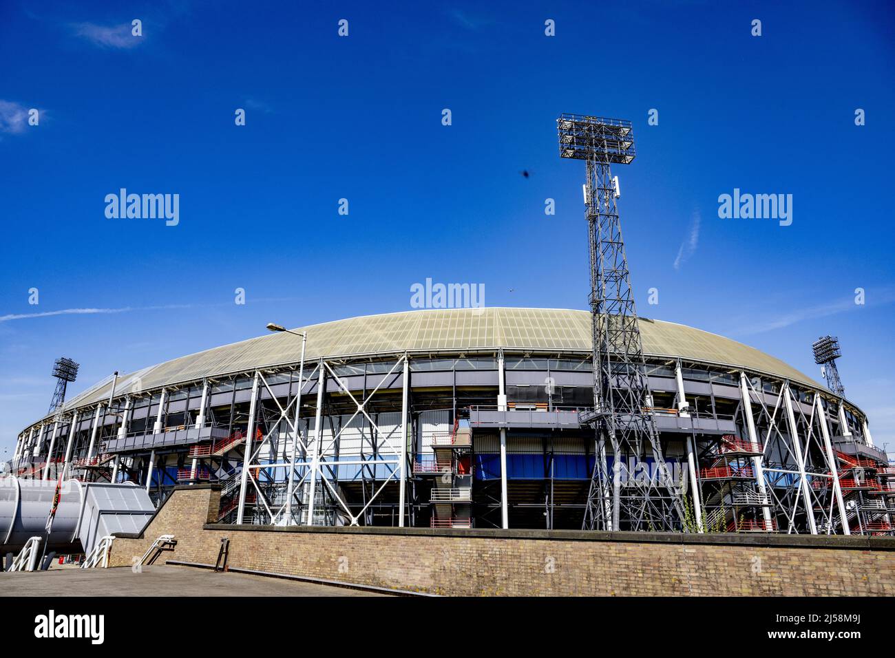 2022-04-21 15:34:29 ROTTERDAM - Exterior of stadium De Kuip for a press ...