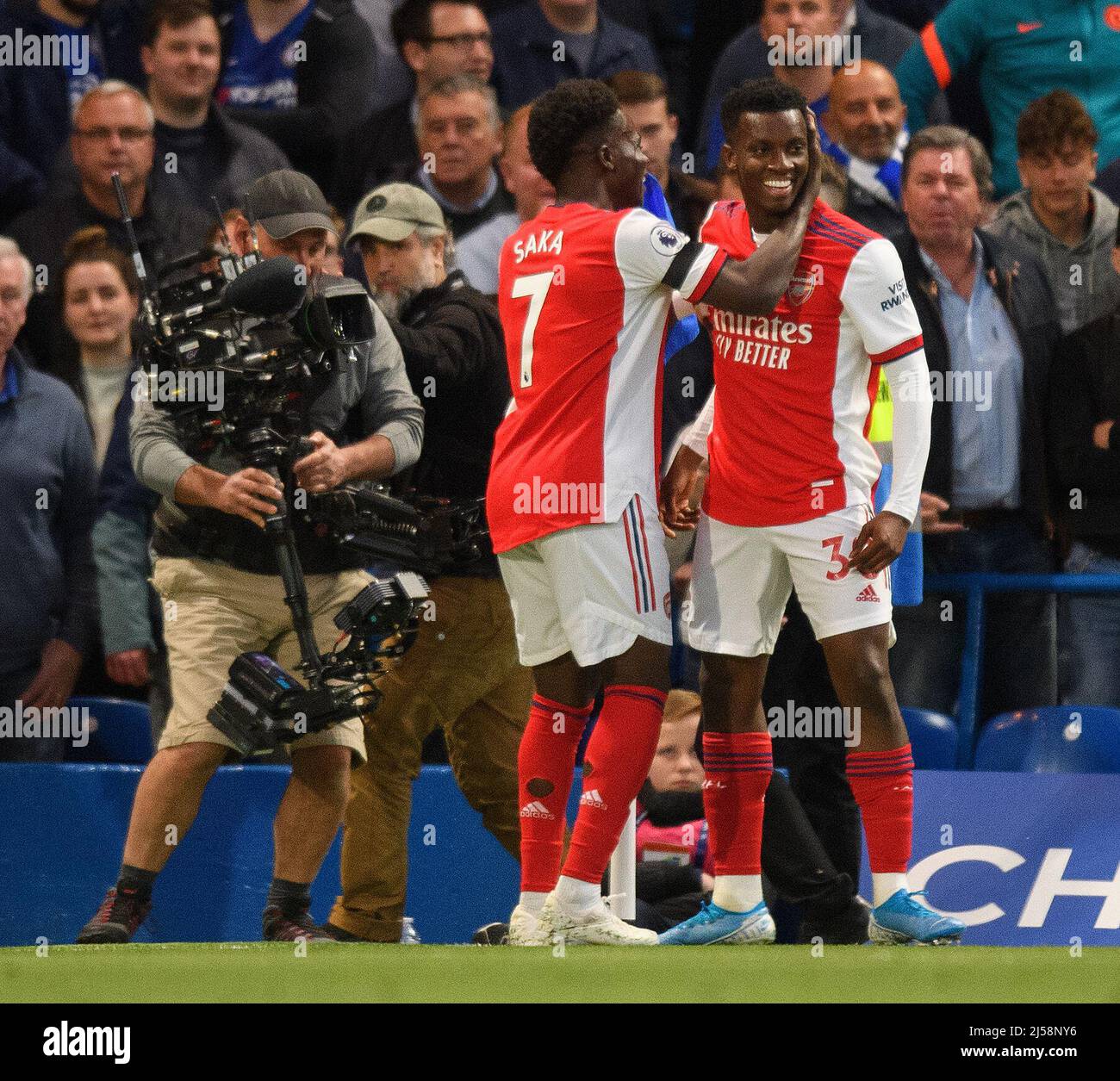 Eddie nketiah goal hi-res stock photography and images - Alamy