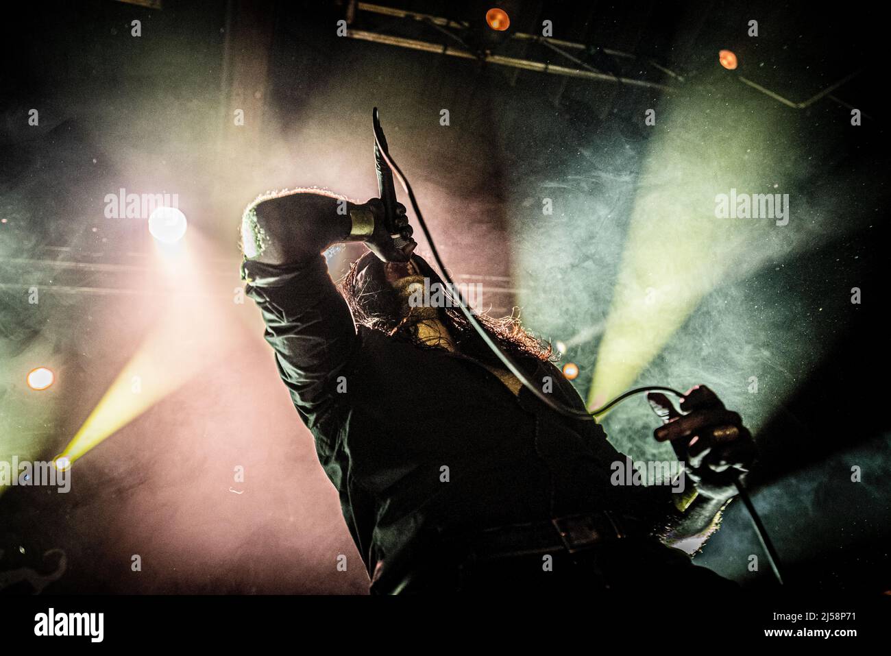 Copenhagen, Denmark. 20th Apr, 2022. The French metal act Igorrr ...