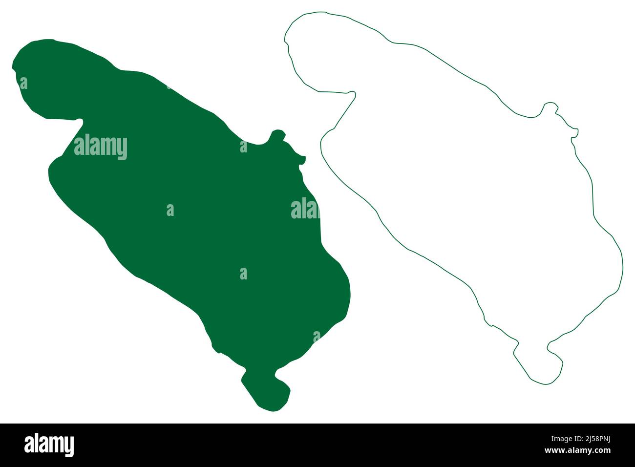 Therese island (Republic of Seychelles, Indian Ocean, Inner Islands ...