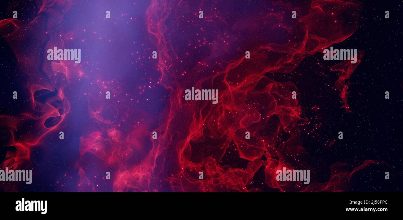 Vibrant Colorful Abstract Fantastic Space Of The Universe colourful ...
