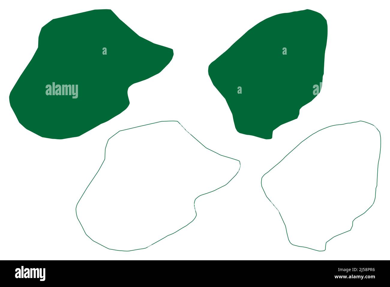 Cousin and Moyenne island (Republic of Seychelles, Indian Ocean, Inner ...