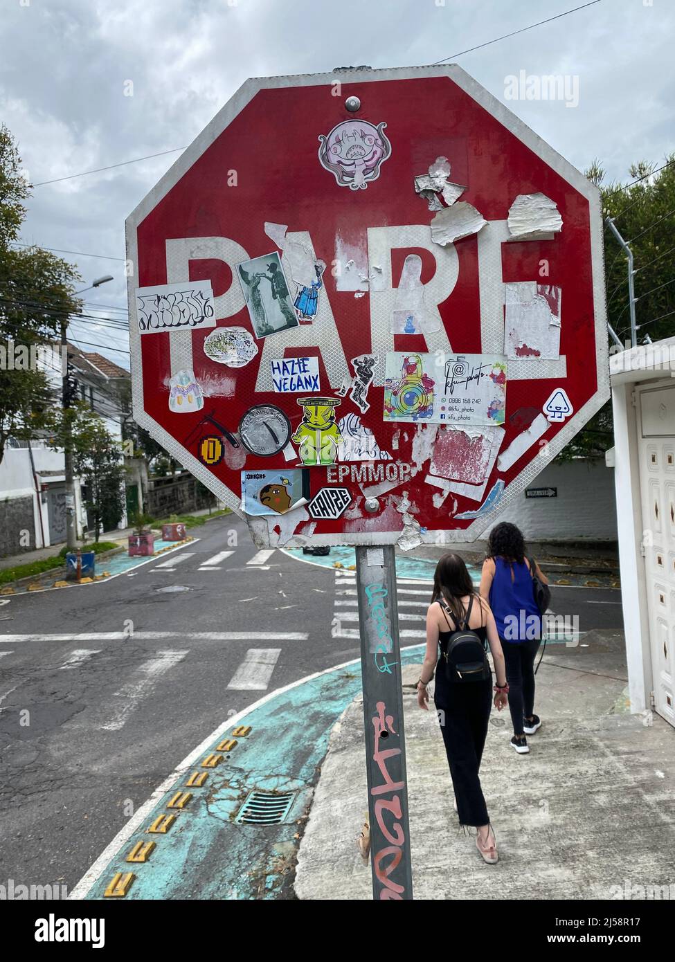 La Floresta area in Quito, which has developed a reputation for being ...