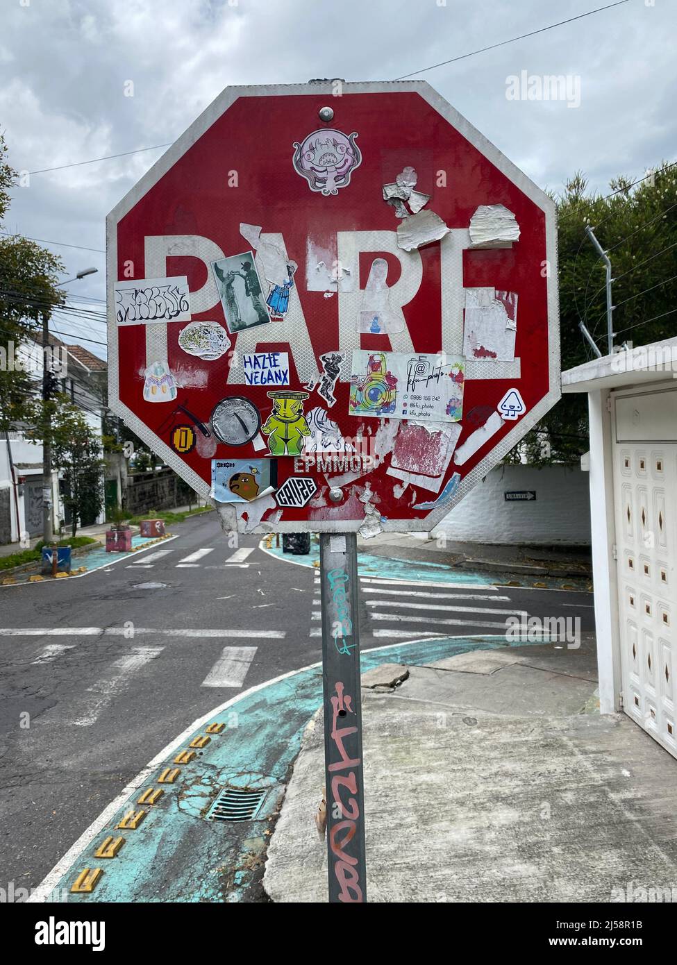 La Floresta area in Quito, which has developed a reputation for being ...