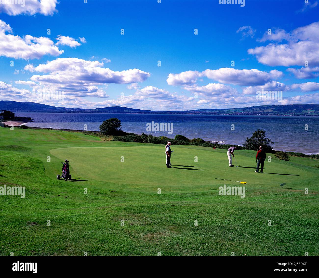 Royal Belfast Golf Club, Cultra, County Down, Northern Ireland Stock ...