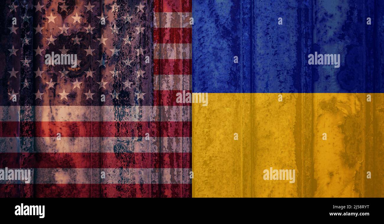 Usa ukraine flag hi-res stock photography and images - Alamy