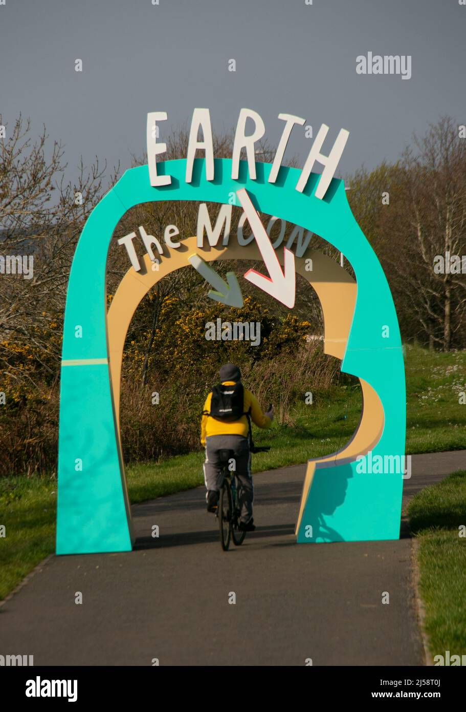 First days of the Our Place in space project in Derry Stock Photo - Alamy