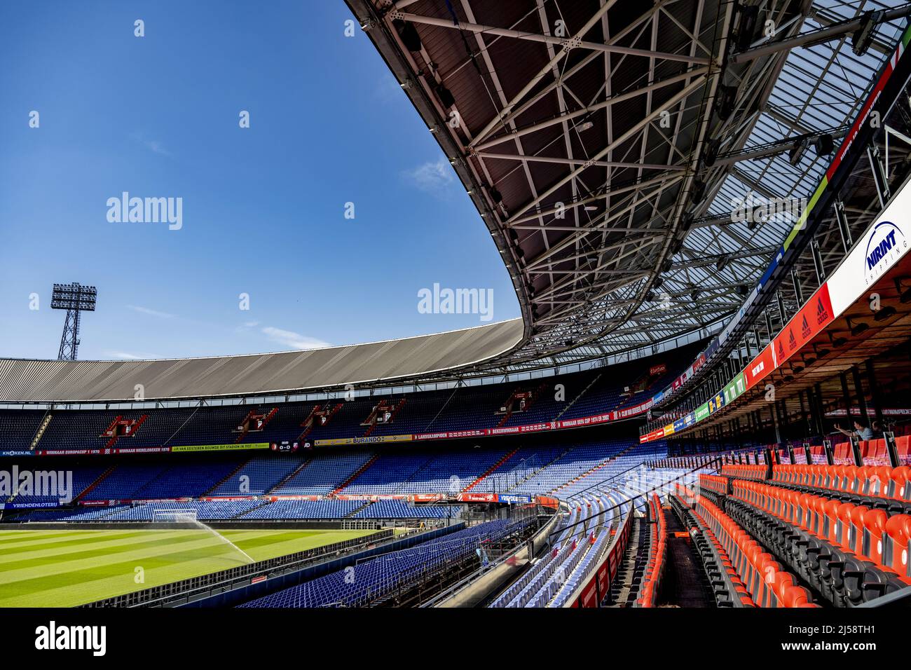 2022-04-21 15:45:01 ROTTERDAM - Interior of stadium De Kuip for a press ...