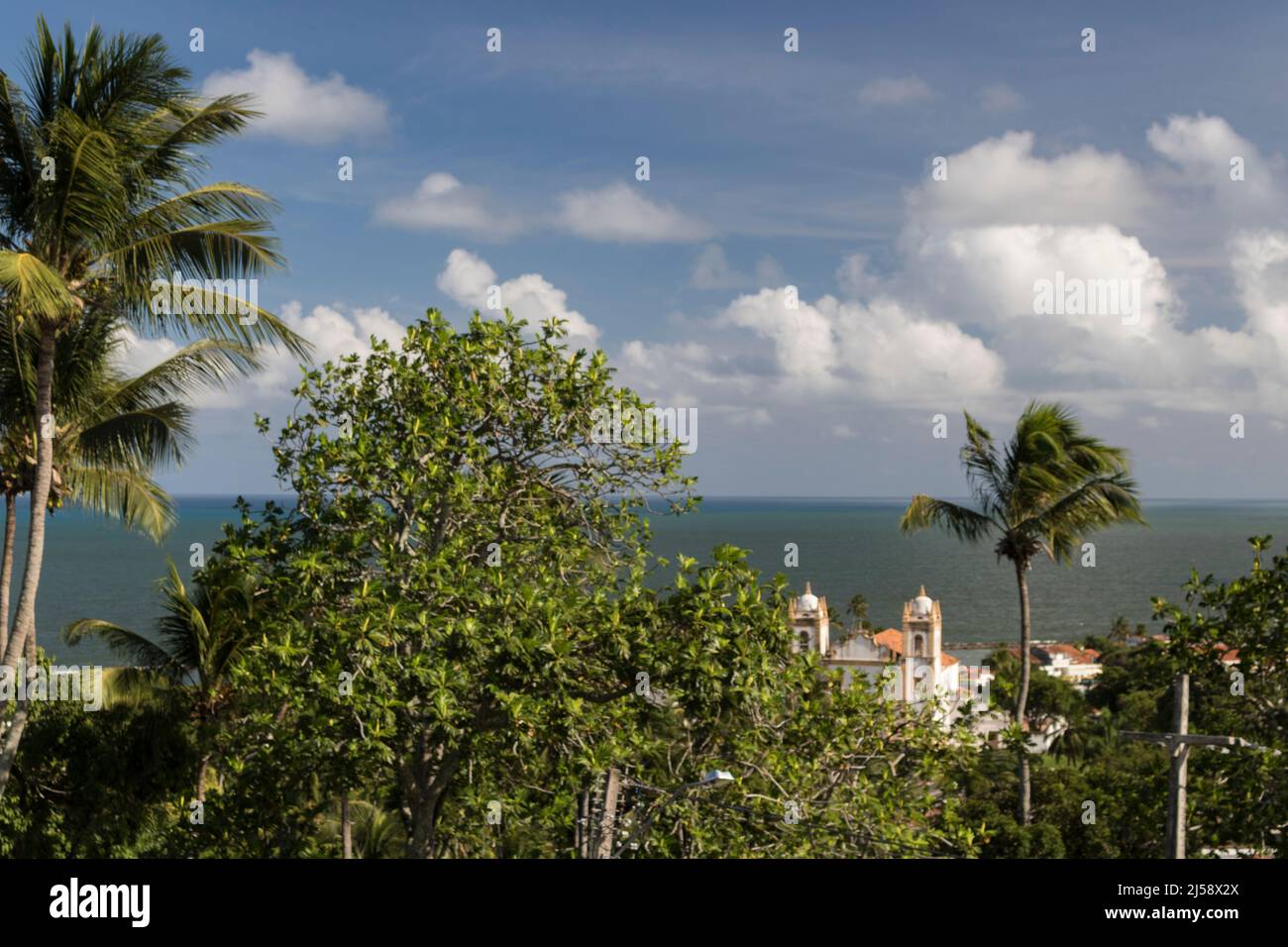 Recife - Aerial View of Recife, one of the oldest cities in ...