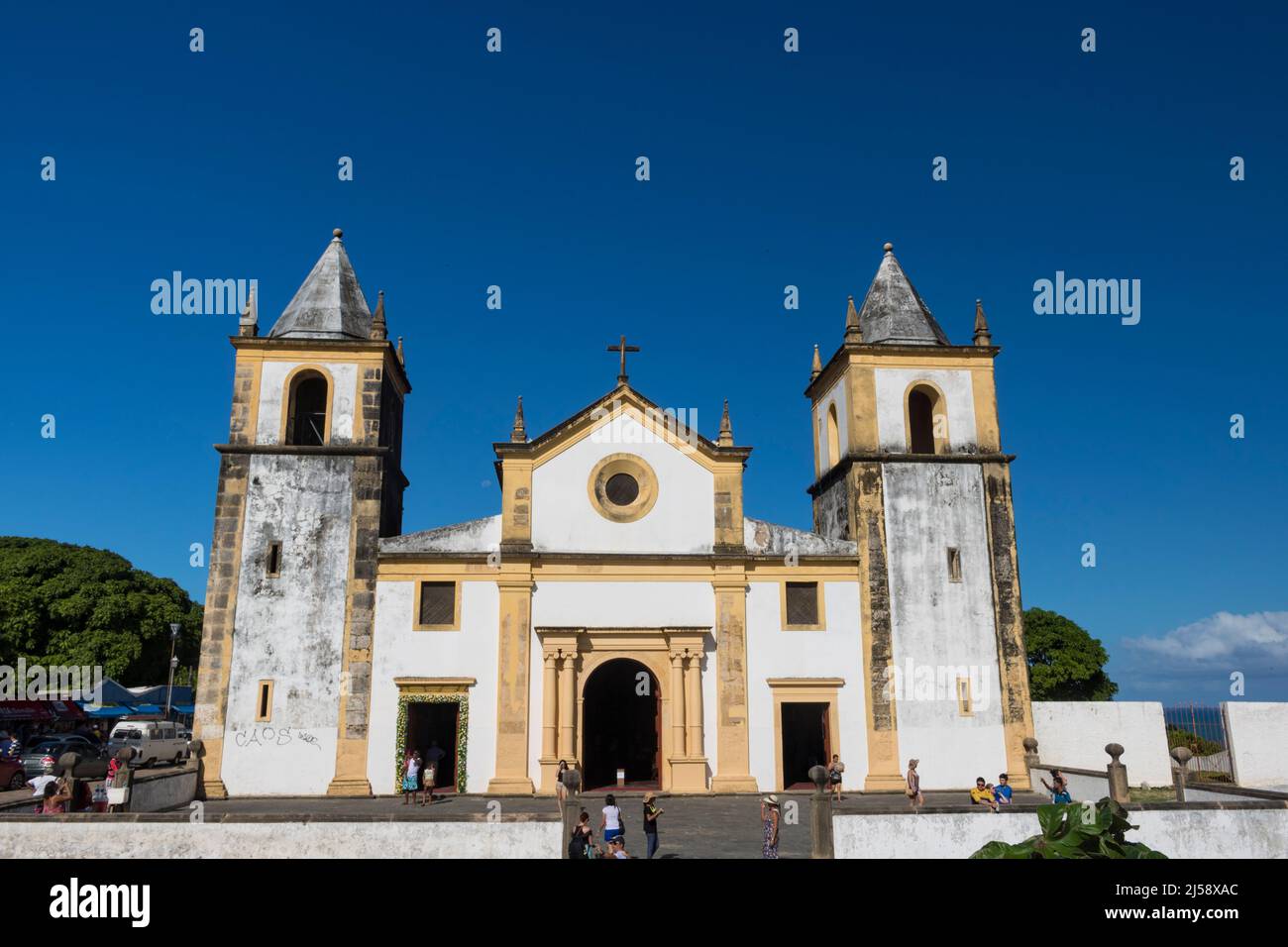 Recife - Old Church in Recife city, one of the oldest cities in ...