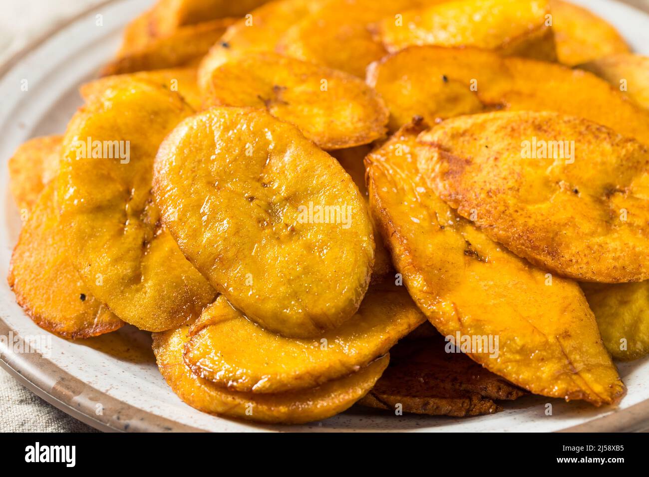 Cooked plantain hi-res stock photography and images - Alamy