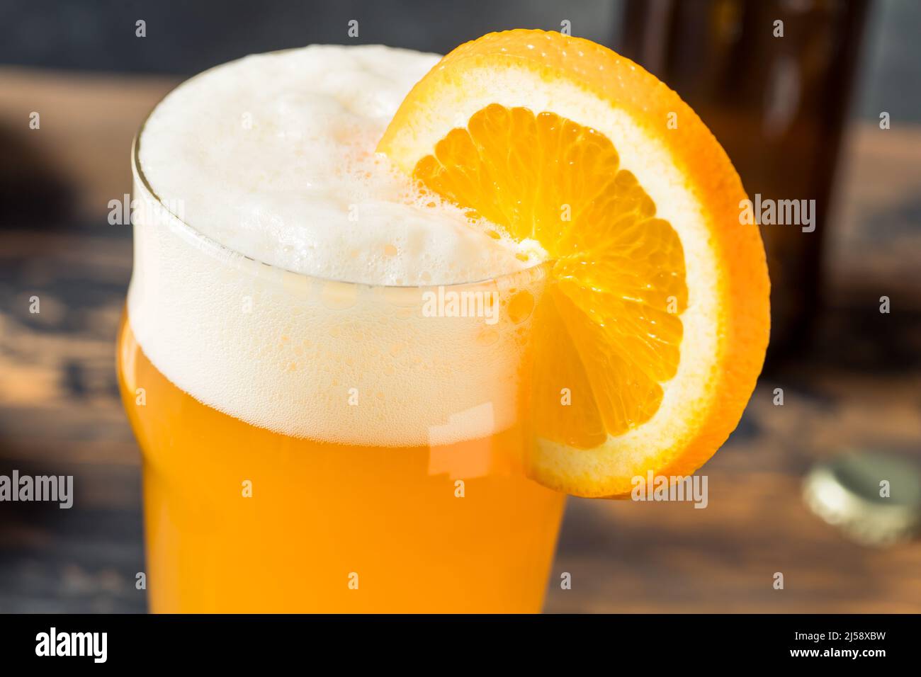 Belgian wheat beer hi-res stock photography and images - Alamy