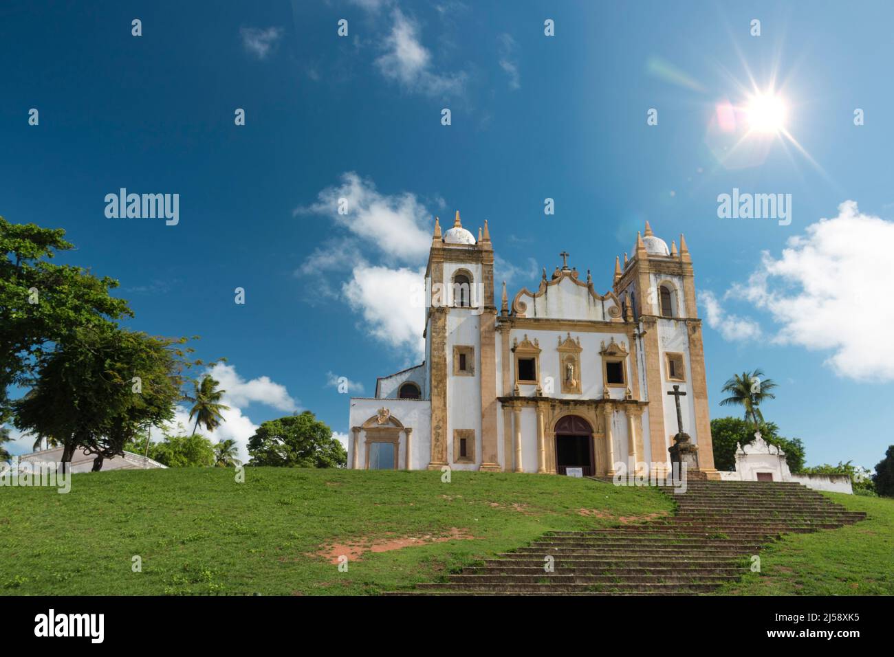 Recife - Old Church in Recife city, one of the oldest cities in ...