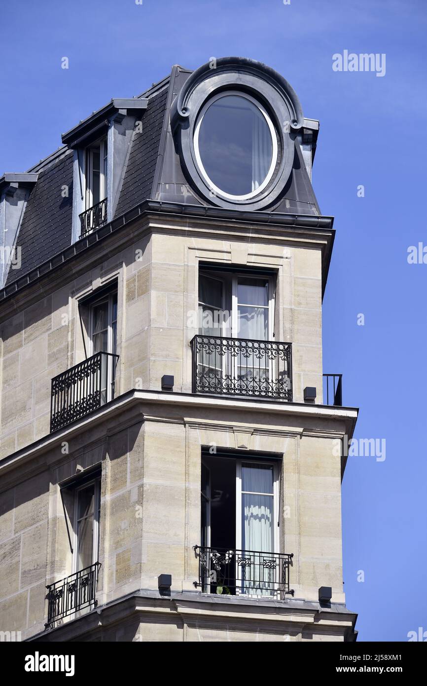 Haussmann Architecture - Paris - France Stock Photo - Alamy