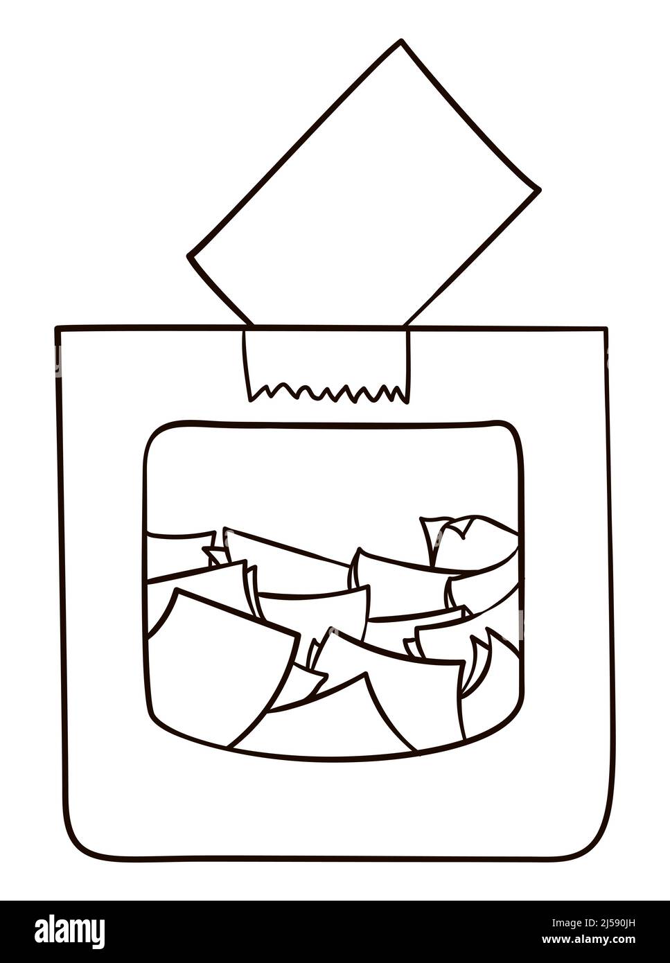 Window decision Stock Vector Images - Alamy